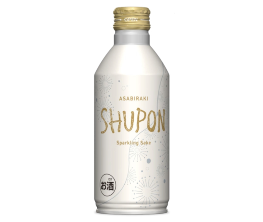 あさ開 スパークリングサケ SHUPONボトル缶（シュポンボトル缶）｜岩手の酒蔵 あさ開